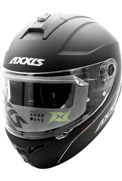 Axxis Draken Mat Siyah Kask Axxis Draken Mat Siyah Kask
