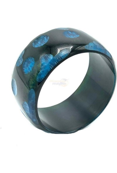 Dünyadan Hediyeler Afrika El Yapımı Doğal Kemik Bilezik Bileklik No.10