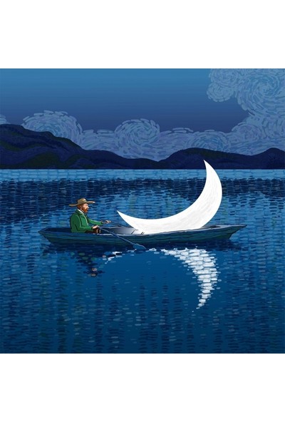 Hobi Tedarik Van Gogh ve Ay Işığı Sayılarla Boyama Seti Çerçeveli 60 x 75 cm