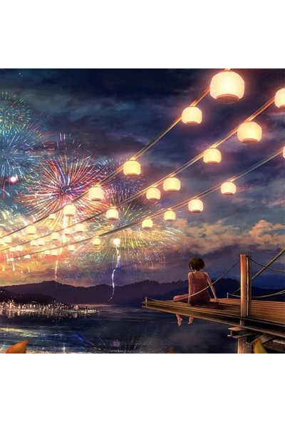 Hobi Tedarik Maceracı Sayılarla Boyama Seti Çerçeveli 60 x 75 cm