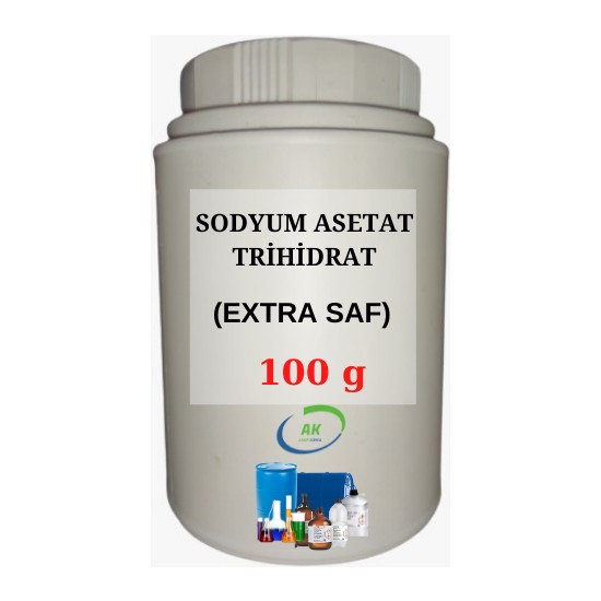 Aropi Sodyum Asetat Trihidrat ( C2H3NAO2) Extra Pure 100 gr Fiyatı