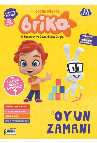 Briko Dergi Aboneliği 1 Yıl (6 Sayı)