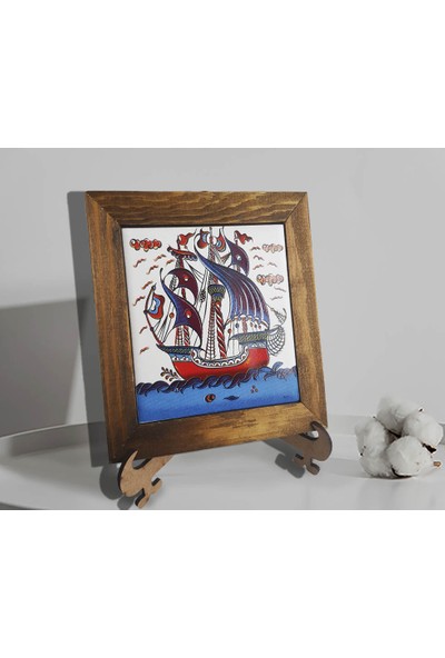 Kütahya Çini 10X10 Çini Desenli Karo Kütahya Çini 10X10 Çini Desenli Karo