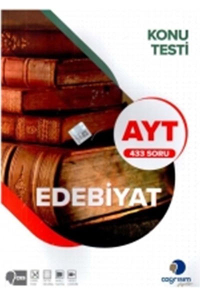 Çağrışım Yayınları Çağrışım AYT Edebiyat Konu Testi