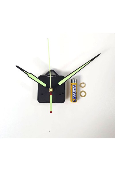 Aypaş Akar Saat Motoru ve Gece Parlayan Akrep, Yelkovan, Saniye, Askılı 14MM Pil Dahil Aypaş Akar Saat Motoru ve Gece Parlayan Akrep, Yelkovan, Saniye, Askılı 14MM Pil Dahil