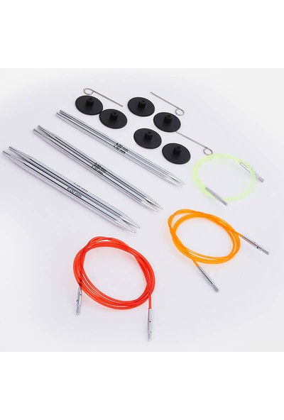 Knitpro Knitpro Nova Starter Değiştirilebilir Misinalı Şiş Seti Knitpro Knitpro Nova Starter Değiştirilebilir Misinalı Şiş Seti