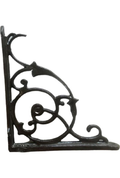 Ant Döküm Antik Görünümlü Dökme Demir Raf Ayağı