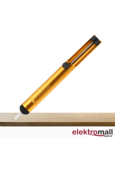 Elektromall Alüminyum Lehim Pompası(Altın Sarısı) Elektromall Alüminyum Lehim Pompası(Altın Sarısı)