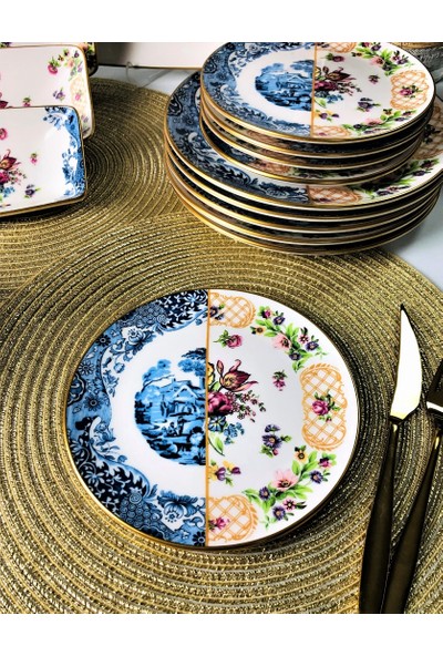 Ülger Seramik Zeus 6'lı Pasta Tabağı 6 Adet Ülger Seramik Zeus 6'lı Pasta Tabağı 6 Adet