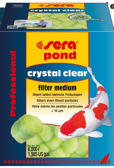 Sera Crystal Clear Yüksek Performanslı Filtre Malzemesi 1 Adet Sera Crystal Clear Yüksek Performanslı Filtre Malzemesi 1 Adet
