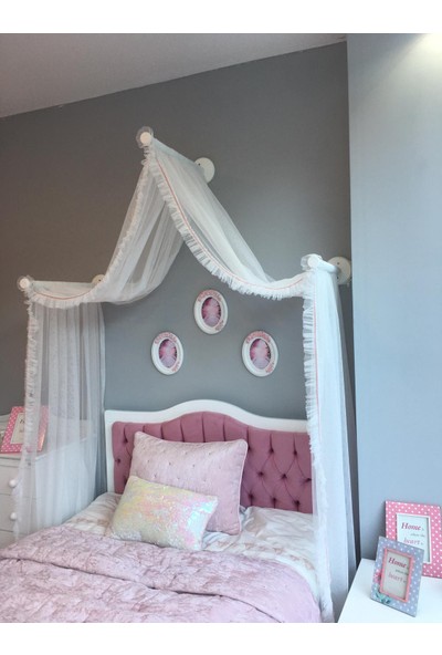 Trend Oda Genç Odası Butik Cibinlik Mila Ekru Fırfırlı (3 Çubuk Uyumlu) Sadece Tül Trend Oda Genç Odası Butik Cibinlik Mila Ekru Fırfırlı (3 Çubuk Uyumlu) Sadece Tül