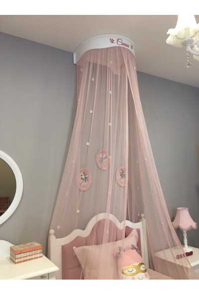 Trend Oda Genç Odası Butik Tavan Cibinlik Tül Daisy Pudra (Sadece Tül) Trend Oda Genç Odası Butik Tavan Cibinlik Tül Daisy Pudra (Sadece Tül)
