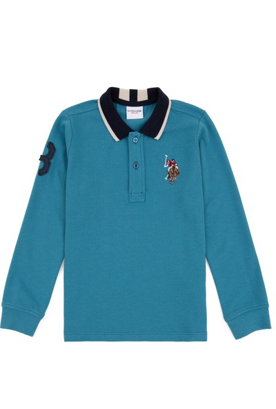 U.S. Polo Assn. Erkek Çocuk Koyu Mint Sweat Shirt Basic U.S. Polo Assn. Erkek Çocuk Koyu Mint Sweat Shirt Basic