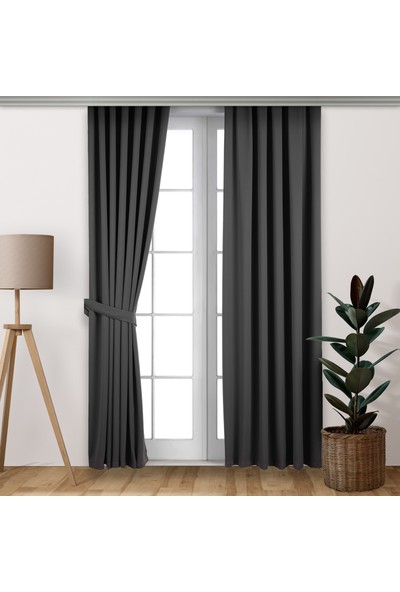 Vagonik Blackout / Karartma Fon Perde Antrasit