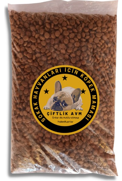 Çiftlik Avm Sokak Hayvanları Köpekler Için Destek Maması 2.5 kg Çiftlik Avm Sokak Hayvanları Köpekler Için Destek Maması 2.5 kg