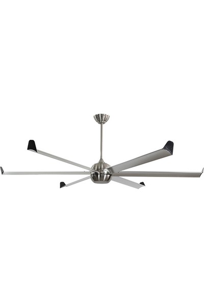 Vantilatör Marketi Vm - Karayel - Gümüş - Aydınlatmalı Tavan Vantilatörü