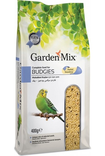 Gardenmix Platin Muhabbet Yemi Soyulmuş 400GR