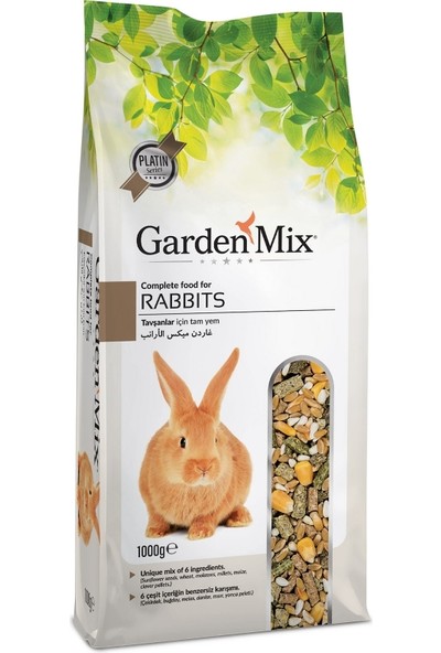 Gardenmix Platin Tavşan Yemi 1kg