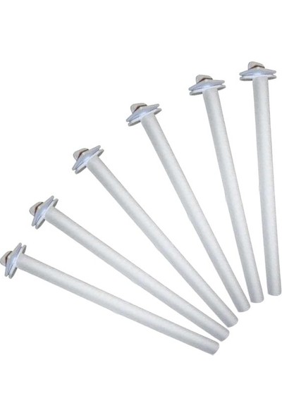 Papağanhane Muhabbet Kuşu Plastik Tüneği 6 Adet