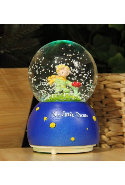 Kar Küresi Işıklı Müzikli Kar Küresi Küçük Prens
