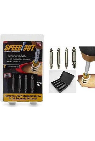 Amazeus Speed Out Hasar Görmüş Vida Çıkarıcı Amazeus Speed Out Hasar Görmüş Vida Çıkarıcı