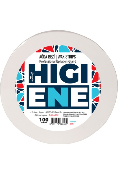 Disposable1 P&M Higiene Higiene 100 M Rulo Ağda Bezi Disposable1 P&M Higiene Higiene 100 M Rulo Ağda Bezi