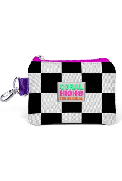 Coral High Kidsmor Dama Desenli Bozuk Para Çantası 21802