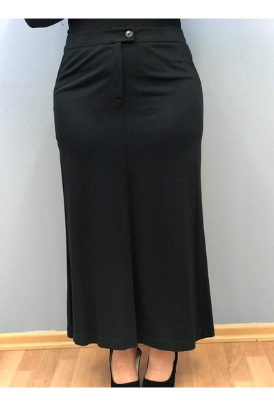 Seçil Kadın Büyük Beden Penye Etek