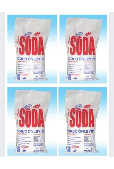 Contes Ak Soda Kireç Önleyici 4*500 gr (2 Kg)