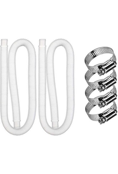 Hortum Tokalı Takım Beyaz (Yurt Dışından)