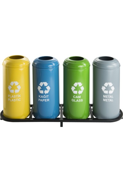 Torosinox TM-1007A 4'lü Geri Dönüşüm Seti