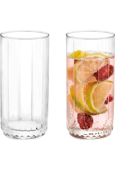 Madame Coco Voyelle 4'lü Meşrubat Bardağı Seti 310 ml