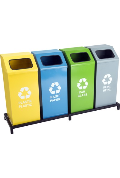 Torosinox TM-1017A 4'lü Geri Dönüşüm Seti