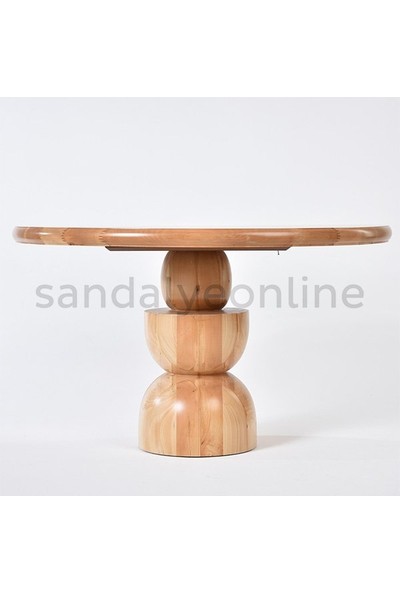 Sandalye Online Mantar Ahşap Masa