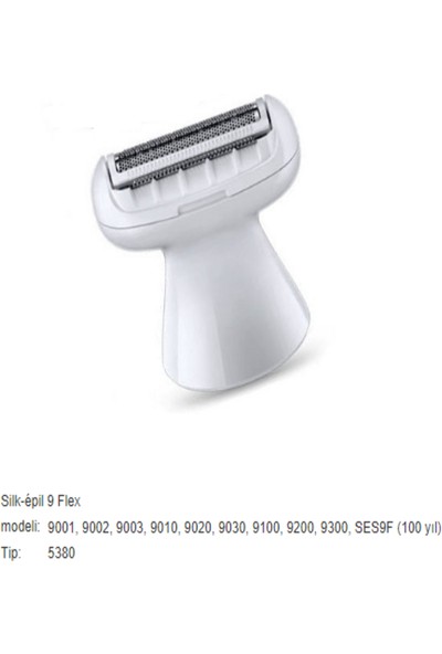 Braun Seri9 Flex Epilasyon Traş Başlık