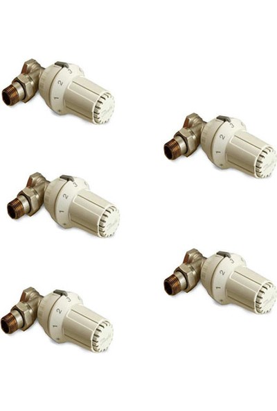 Danfoss 5 Adet Termostatik Radyatör Vanası 1/2'' Danfoss 5 Adet Termostatik Radyatör Vanası 1/2''