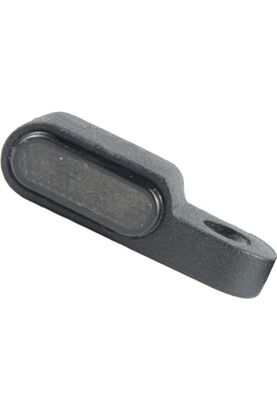 Blesiya 12 V Motosiklet Scooter Göstergeleri Gidon LED Dönüş Sinyali Işık Siyah (Yurt dışından)