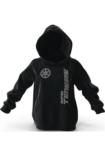 Road Life Yamaha Super Tenere Ön Arka Baskılı Kanguru Sweatshirt Road Life Yamaha Super Tenere Ön Arka Baskılı Kanguru Sweatshirt