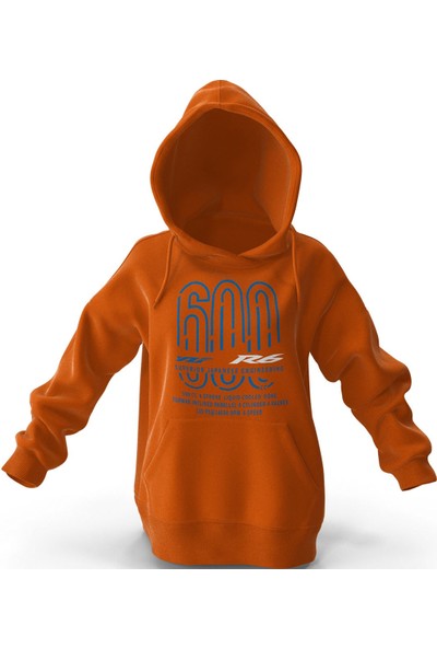 Road Life Yamaha R6 Power cc 1 Ön Arka Baskılı Kanguru Sweatshirt Road Life Yamaha R6 Power cc 1 Ön Arka Baskılı Kanguru Sweatshirt
