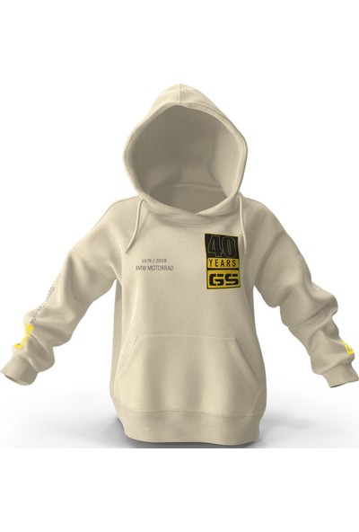 Road Life Bmw Motorrad 40 Years Gs Ön Arka Baskılı Kanguru Sweatshirt Road Life Bmw Motorrad 40 Years Gs Ön Arka Baskılı Kanguru Sweatshirt