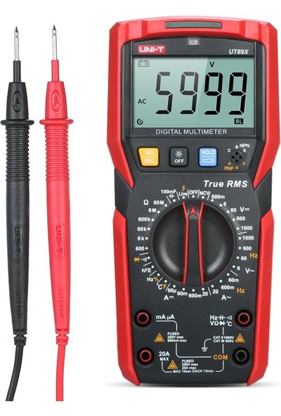 Unı-T Unit UT89X Çok Fonksiyonlu True Rms Dijital Multimetre Unı-T Unit UT89X Çok Fonksiyonlu True Rms Dijital Multimetre