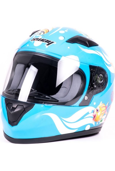 Sway 815 Blue Nemo Çocuk Kask Sway 815 Blue Nemo Çocuk Kask