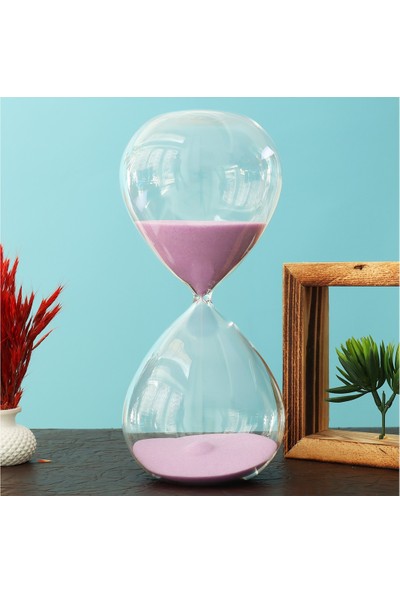 Hediye Kum Saati Lila 1 Saatlik