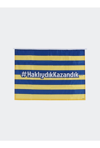 Fenerium Haklıydık Kazandık Bayrak