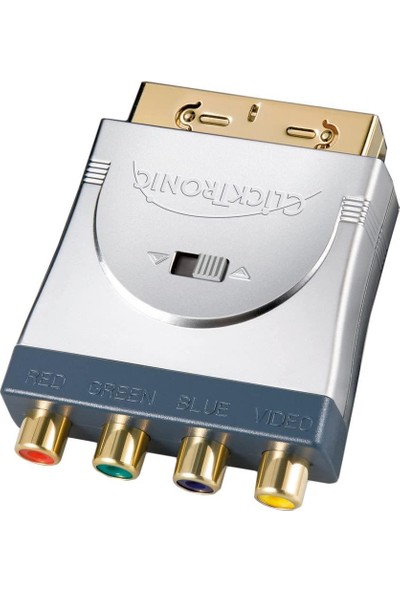 Clicktronic Hc 007 Scart - Rca Adaptörü Clicktronic Hc 007 Scart - Rca Adaptörü