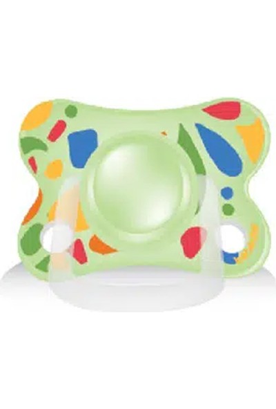 Bebedor Retro Serisi Simetrik Uçlu Emzik No 2 6-18 Ay Yeşil Bebedor Retro Serisi Simetrik Uçlu Emzik No 2 6-18 Ay Yeşil