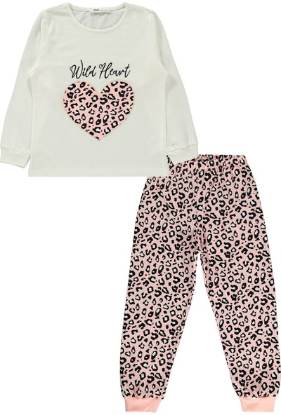 Civil Girls Kız Çocuk Pijama Takımı 6-9 Yaş Ekru Civil Girls Kız Çocuk Pijama Takımı 6-9 Yaş Ekru