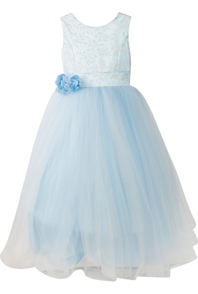 Civil Girls Kız Çocuk Abiye 6-9 Yaş Mavi