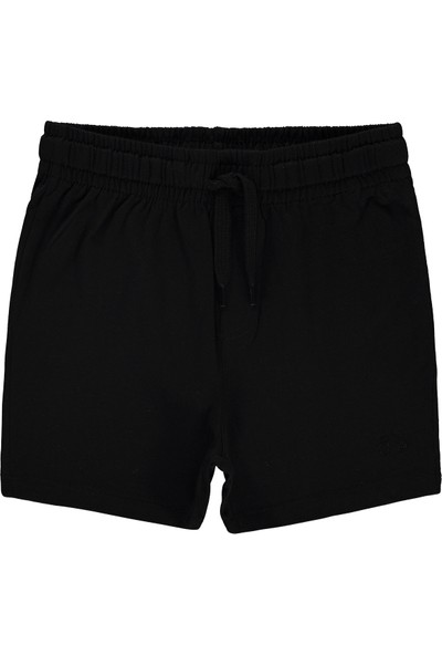 Civil Boys Erkek Çocuk Şort 6-9 Yaş Siyah