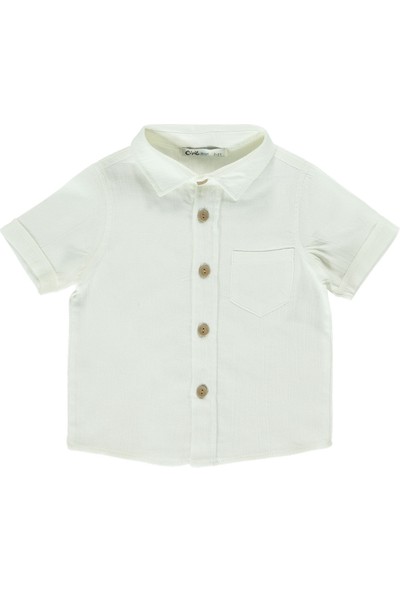 Civil Boys Erkek Çocuk Gömlek 2-5 Yaş Krem Civil Boys Erkek Çocuk Gömlek 2-5 Yaş Krem
